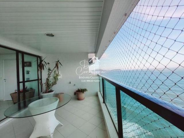 Apartamento à venda no Morro do Maluf, Guarujá SP: 3 quartos, 3 suítes, 2 salas e 186m² Imperdível