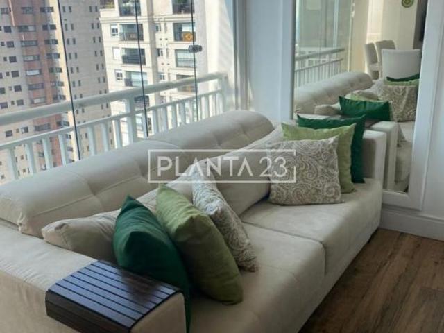 Apartamento à venda no Morumbi com 172 m², 3 quartos sendo 2 suítes com lazer completo