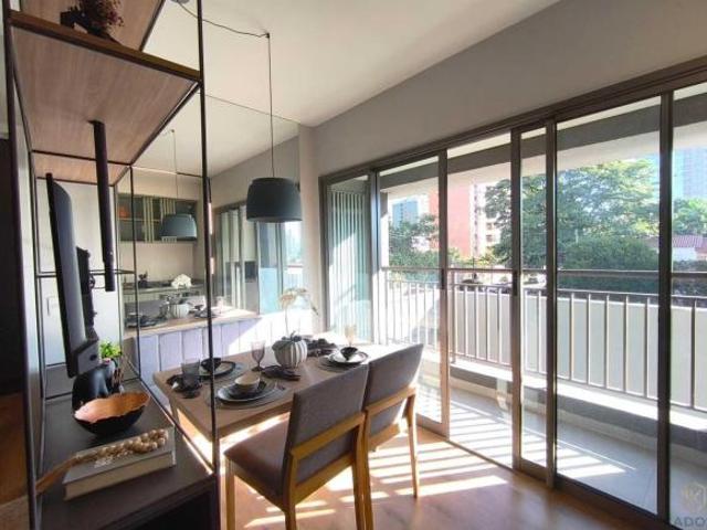 Apartamento à venda no Ateliê Cambuí com piscina e beach tennis no rooftop