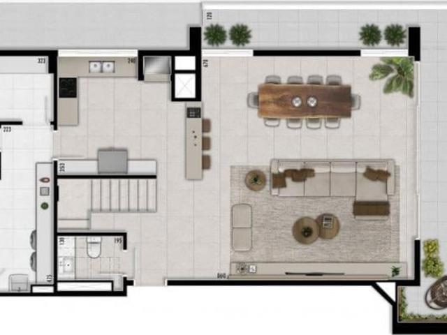 Apartamento à venda no Alto da XV