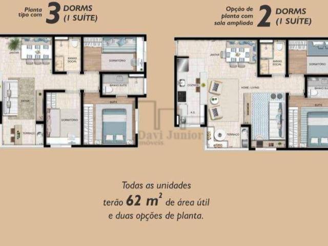 Apartamento a venda no Altos do Trujillo Sorocaba 3 Dorms