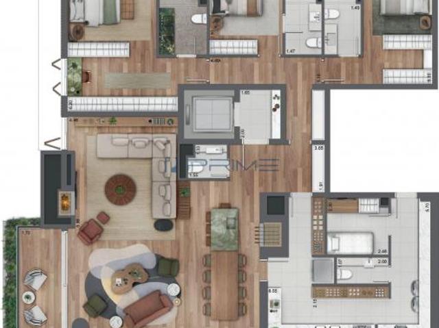 Apartamento à venda no bairro Três Figueiras Porto Alegre/RS
