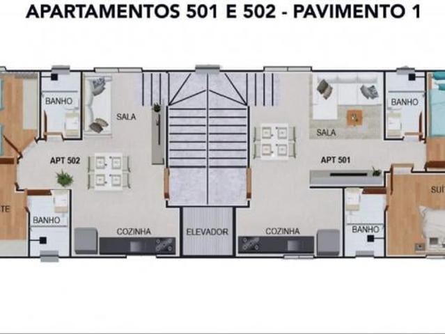 Apartamento à venda no bairro Araguaia em Belo Horizonte/MG
