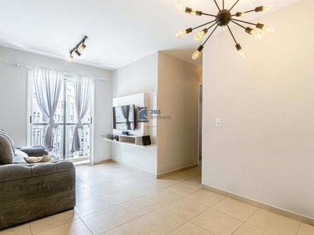 Apartamento à venda, no bairro Atuba em condomínio clube, semi mobiliado