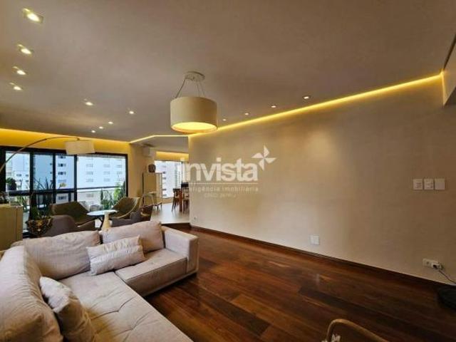Luxuoso apartamento de 4 suítes no Boqueirão, Santos!