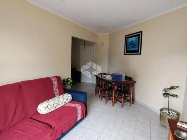 Apartamento a venda no bairro caiçara, Praia Grande, com 2 quartos, 1 suíte e 1 vaga