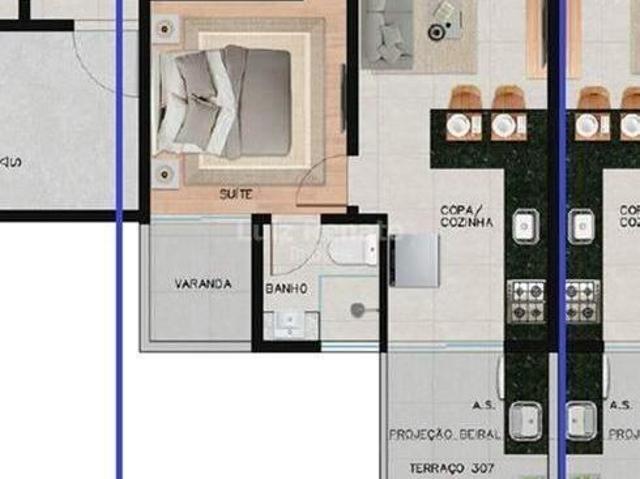 Apartamento à venda no bairro Centro