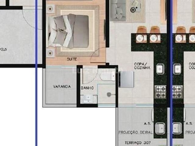 Apartamento à venda no bairro Centro