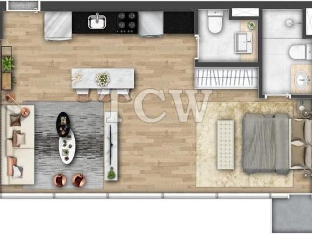 Apartamento à venda no bairro Chácara Santo Antônio Zona Sul São Paulo/SP, Zona Sul