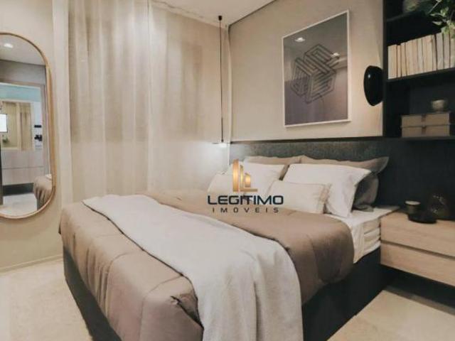 Apartamento á venda no bairro de Moema, 1 dormitório, lazer completo