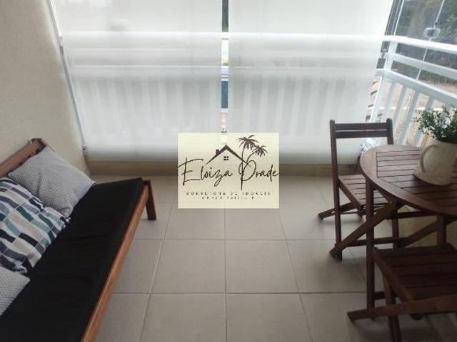 Apartamento a venda no bairro Indaiá em Bertioga com 2 dormitórios mobiliado próximo da praia e cen