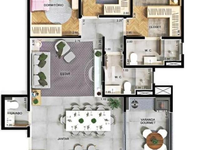 Apartamento à venda no bairro Jardim do Lago Jundiaí/SP