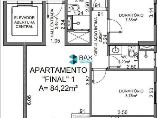 Apartamento à venda no bairro Loteamento Villa Branca Jacareí/SP
