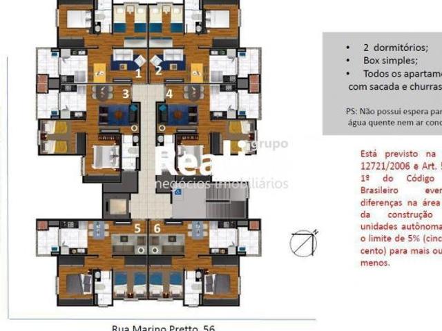 Apartamento à Venda no Bairro Nossa Senhora das Graças em Caxias do Sul RS