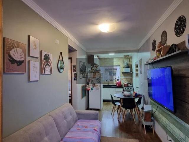 Apartamento à venda no Bairro Parque da Fonte em São José dos Pinhais, Sacada com Churrasqueira à