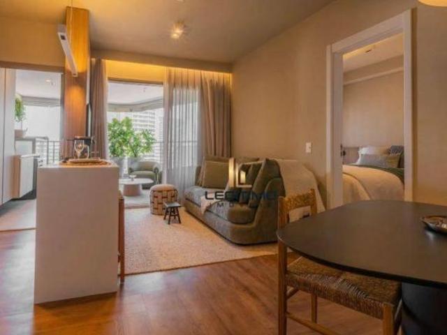 Apartamento a venda no bairro Pinheiros, 55 metros privativos, 1 suíte, 1 vaga de garagem, lazer com