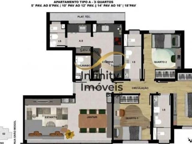 Apartamento à venda no bairro Sion Belo Horizonte/MG
