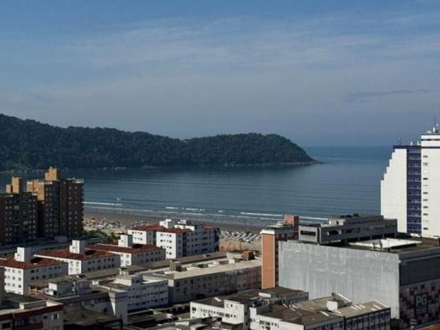Apartamento à venda no Boqueirão Praia Grande | 104m² | Vista Mar Definitiva | Porteira Fechada | La