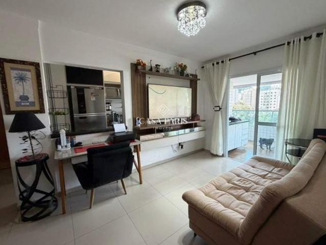 Apartamento à venda no Boqueirão Praia Grande com lazer completo e 1 vaga