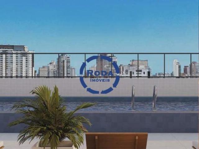 Apartamento à venda no Boqueirão, Santos SP | 33,95 m² | Lazer completo | LANÇAMENTO