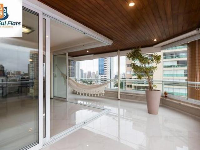 Apartamento à Venda No Brooklin Com 4 Suítes e 3 Vagas Varanda