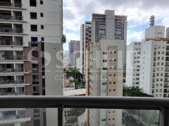 Apartamento á Venda no Brooklin com 50m², 1 quarto sendo 1 suíte, 1 vaga