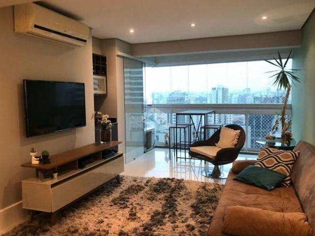 Apartamento à venda no Brooklin com 96m², 2 dormitórios 1 suíte e 2 vagas