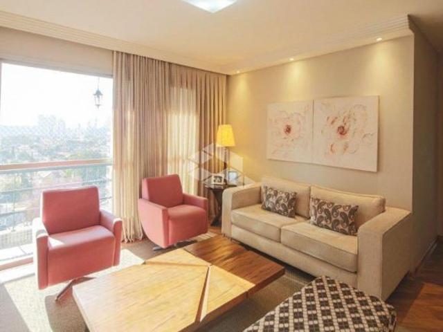Apartamento à venda no Brooklin com 132m², 3 dormitórios sendo 1 suíte e 2 vagas