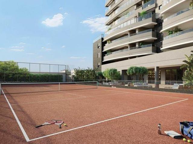 Apartamento a venda no Brooklin, com 107 m², com 3 vagas, 2 suites, gerador Full