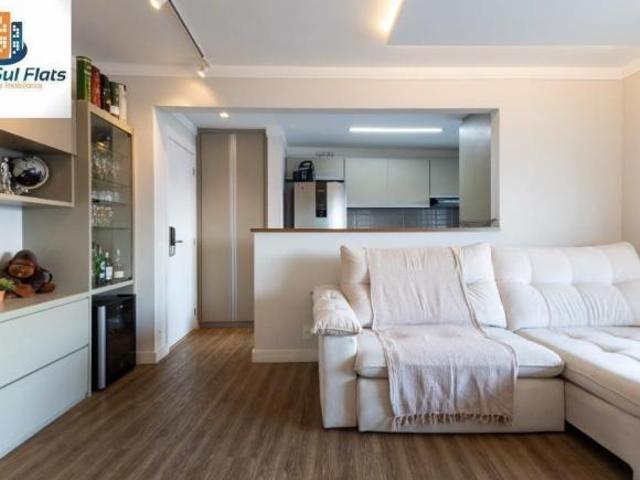 Apartamento à Venda No Brooklin Com 2 Dormitórios Sendo 1 Suíte e 1 Vaga Andar Alto