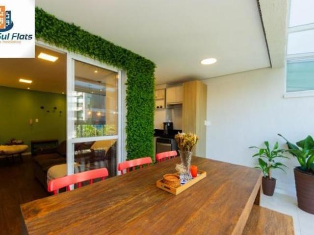 Apartamento à Venda No Brooklin Com 2 Dormitórios Sendo 1 Suíte e 1 Vaga Varanda