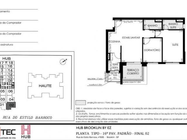 Apartamento a venda no brooklin com 2 dormitórios, 1 vaga, lazer completo