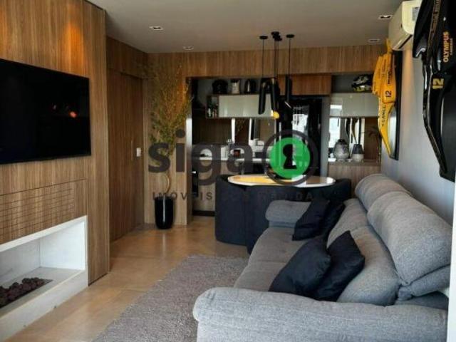 Apartamento á venda no Brooklin com 2 quartos, 1 suíte