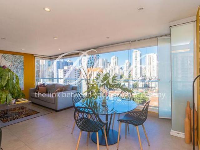 Apartamento a venda no Brooklin com 3 dormitórios e 2 vagas