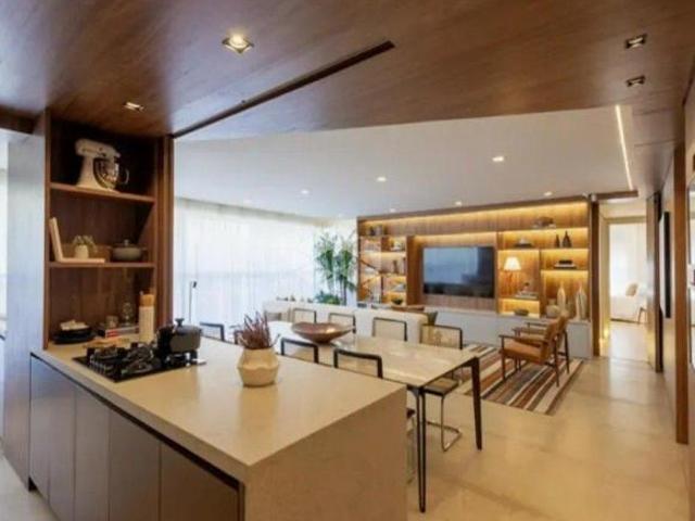 Apartamento à Venda no Brooklin com 3 Quartos sendo 3 Suíte e 2 Vagas de Garagem