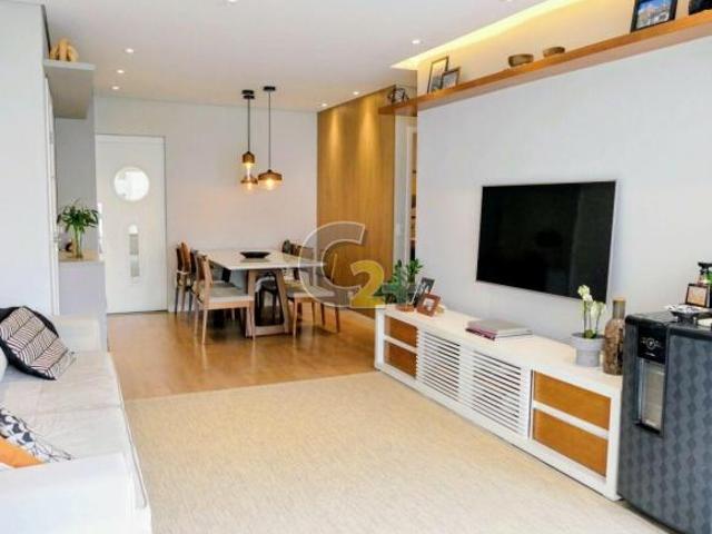 Apartamento à venda no Brooklin com 3 quartos, sendo 1 suíte e 2 vagas