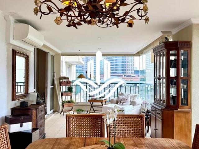 Apartamento à venda no Brooklin com lazer completo e quadra de tênis, São Paulo, SP