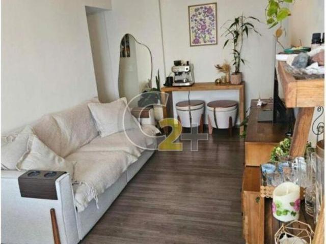 Apartamento à venda no Brooklin Paulista com 2 quartos e 1 vaga