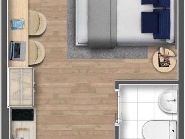 Apartamento à Venda no Brooklin Paulista, 24,13m², 1 Dormitório