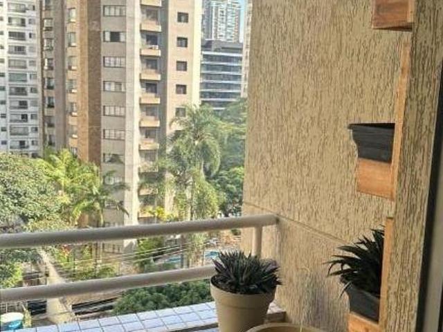 Apartamento à venda no Brooklin, São Paulo SP: 1 quarto, 1 sala, 1 banheiro, 1 vaga de garagem 45m