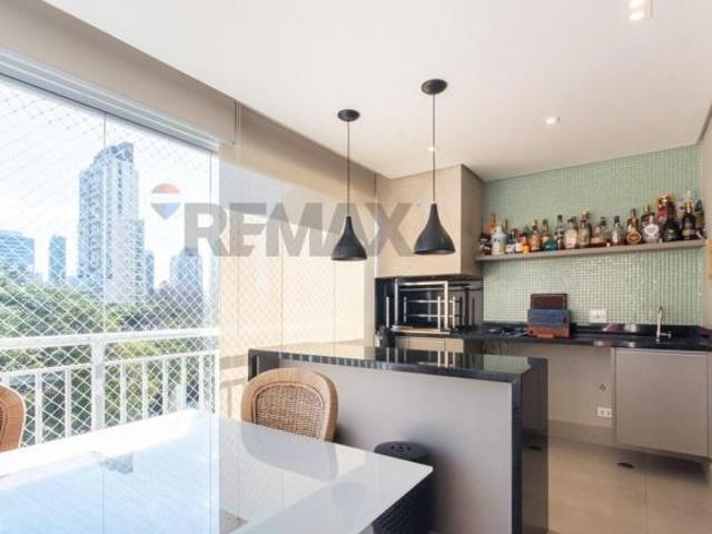 Apartamento à venda no Brooklin: 175m², hall privativo, 4 dormitórios 3 suítes, varanda gourmet, 3