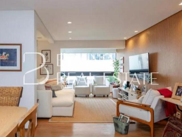 Apartamento à venda no Brooklin 124 m², 3 quartos e 2 vagas!
