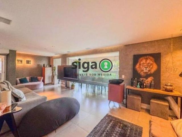 Apartamento á Venda no Brooklin 124m², 3 Suítes, 4 Vagas!
