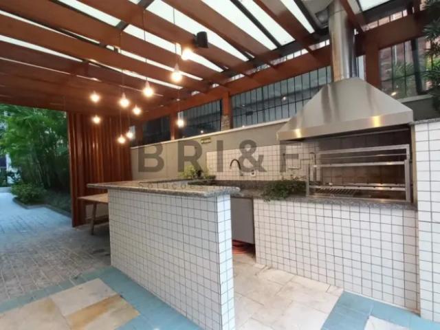 Apartamento a venda no brooklin, 2 dormitórios, 1 suite com closet, varanda 145m² 3 vagas