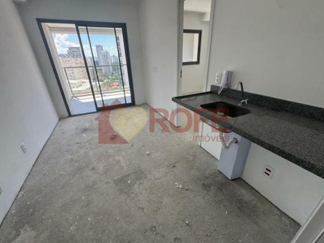 Apartamento à Venda no Brooklin | 36m² | 1 Dormitório, Varanda e 1 Vaga