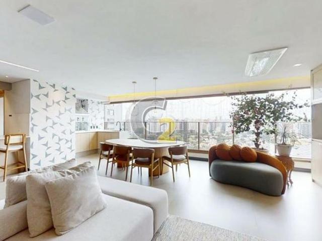 Apartamento á venda no Brooklin, 3 suites, 2 vagas de garagem