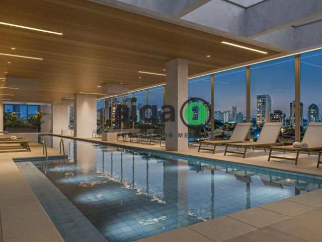 Apartamento à Venda no Brooklin ? 40 m² com Vaga e Lazer Completo