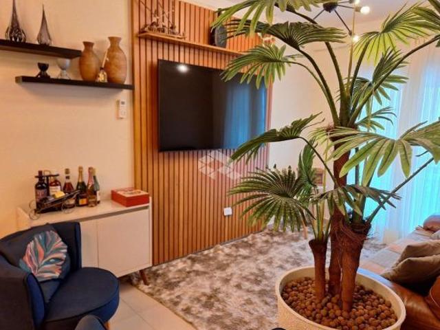 apartamento a venda no caiçara, praia grande, com 2 quartos, 1 suite e 2 vagas!
