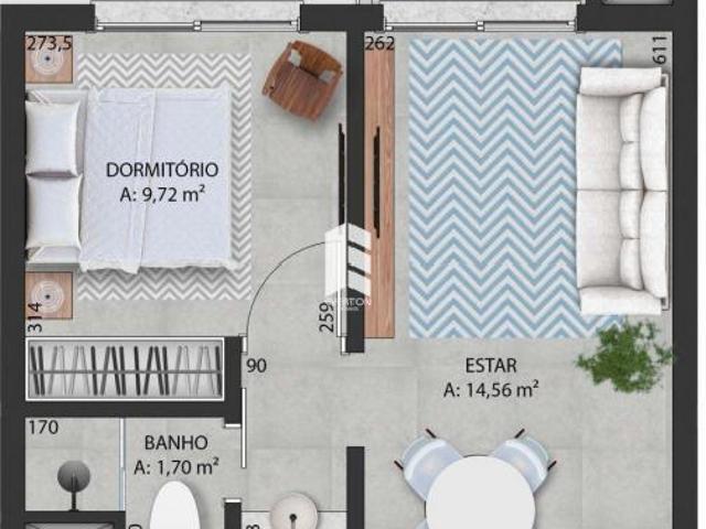 Apartamento à venda no Camobi