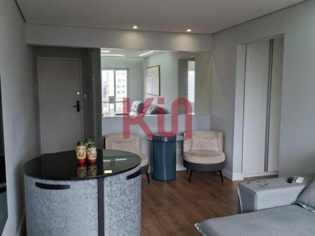 APARTAMENTO À VENDA no Cambuci, São Paulo SP! 1 quarto, 2 salas, 1 banheiro, 1 vaga na garagem, 54m²